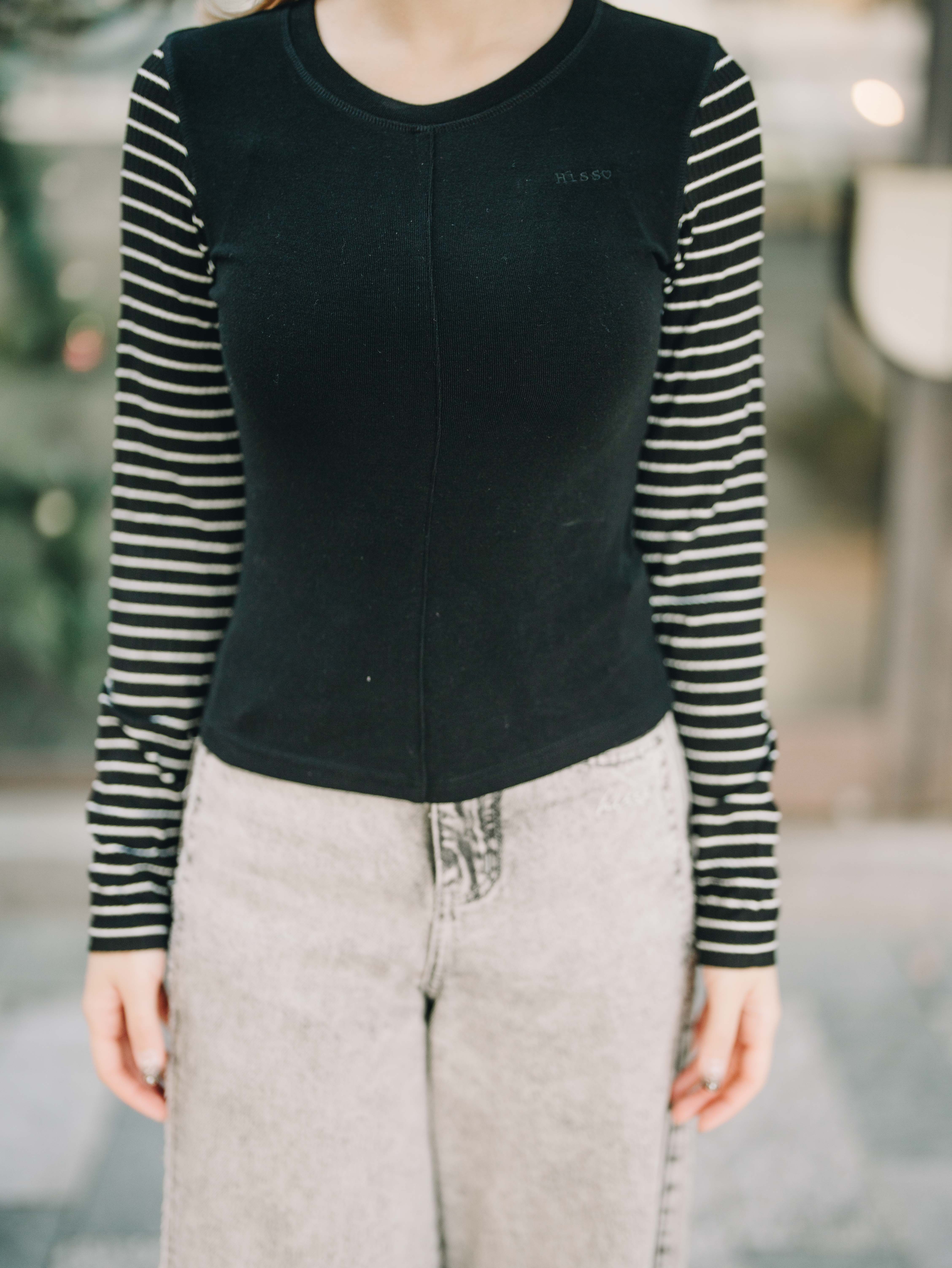 F234163 Basic Stripe Tee